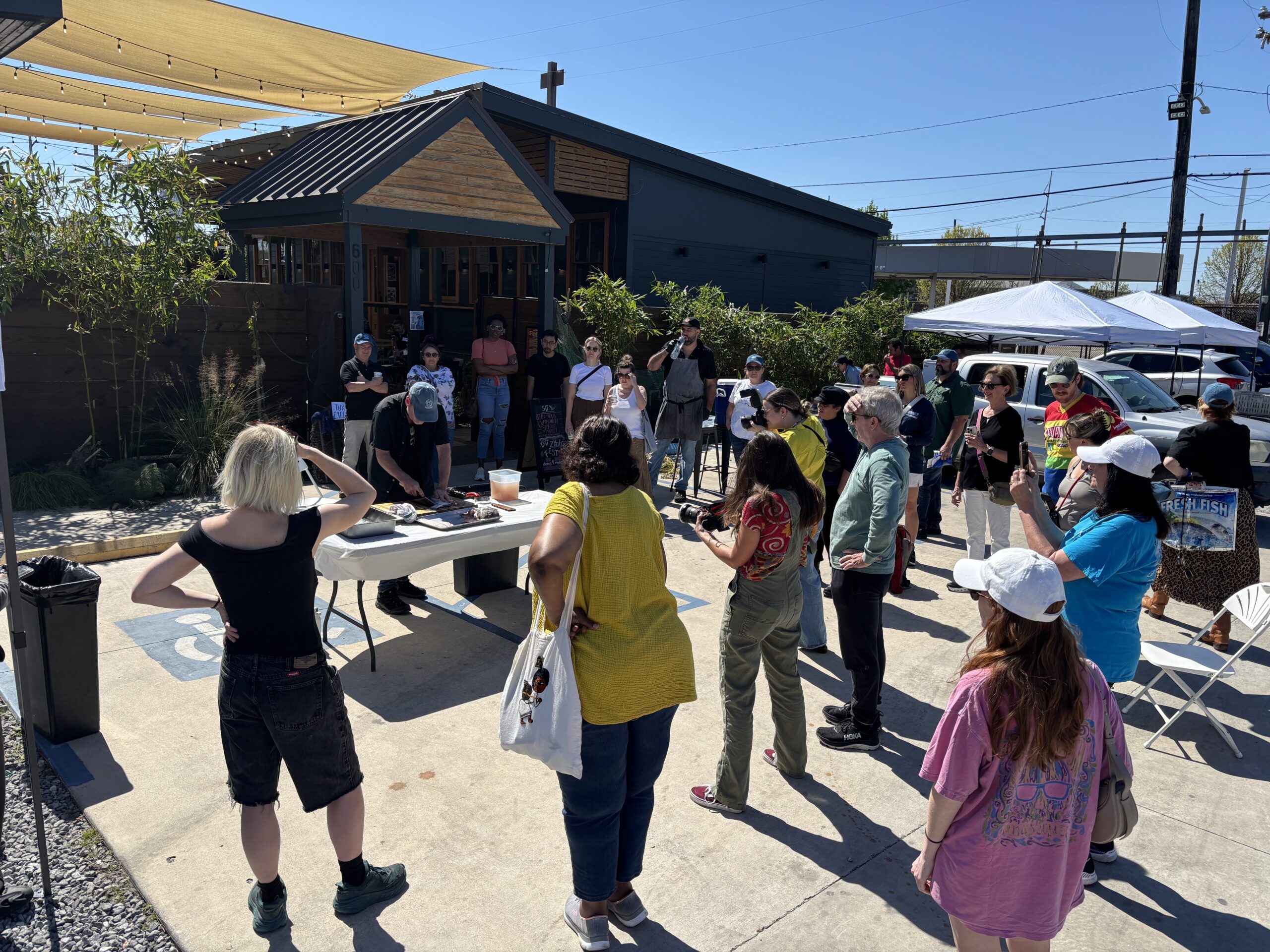 Getting local at NOLA Community Seafood Marketplace - One Fish Foundation